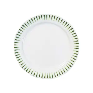 JULISKA Sitio Stripe Four-piece Place Setting - Basil