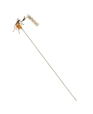 UNCOMMON GOODS Bee Rain Gauge With Bee Drinking Cup Haw Creek Forge - Multi