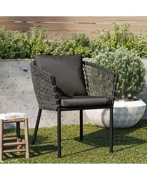 MODWAY Sailor Outdoor Patio Dining Armchair