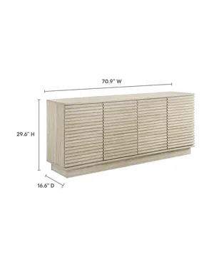 MODWAY Render 70 Faux Sideboard Cabinet Tv Stand