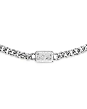Moritz Glik 18k Diamond Shaker Unidinho Choker Necklace - White Gold