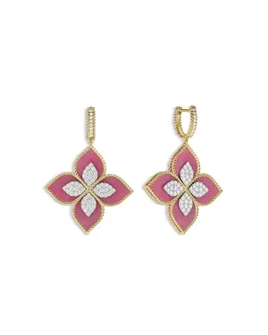 Flower Drop Earrings