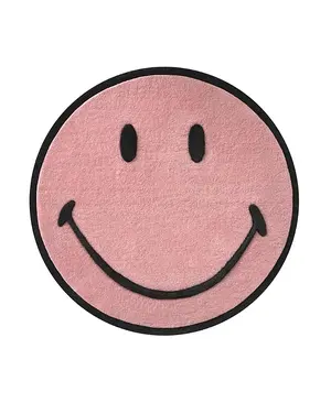 MAISON DEUX Smiley Rug - Pink