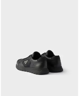 Prada Prax 2.0 Re-nylon And Leather Sneakers - Black