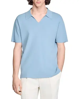 Sandro Stretch Polos For Men