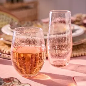 JULISKA Provence Stemless Wine Glass - Blush