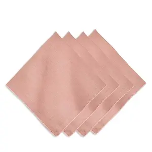 JULISKA Berry Scallop Napkin, Set Of 4 - Pink