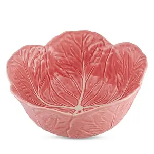 BORDALLO PINHEIRO Cabbage Salad Bowl - Pink