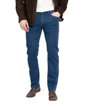 JACK OF SPADES High Roller Fit Jeans - Medium Blue