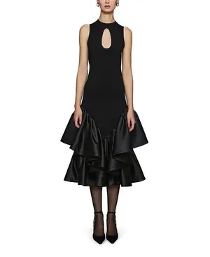 ET OCHS Antoinette Knit Combo Dress