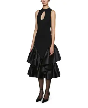 ET OCHS Antoinette Knit Combo Dress