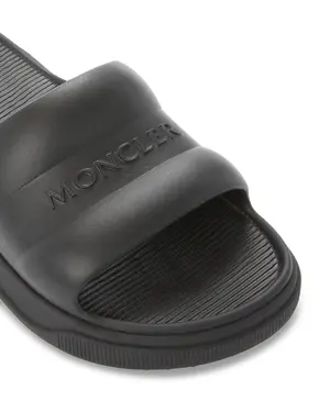 Moncler Altive Slide Sandals - Black