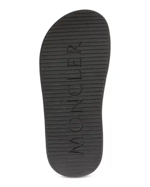 Moncler Altive Slide Sandals - Black