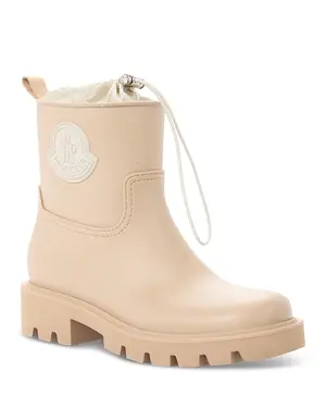 Moncler Kickstream Rain Boots - Beige