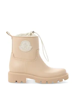 Moncler Kickstream Rain Boots - Beige