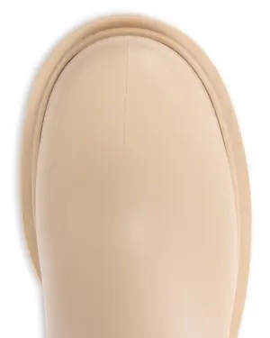 Moncler Kickstream Rain Boots - Beige