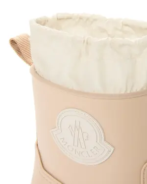 Moncler Kickstream Rain Boots - Beige