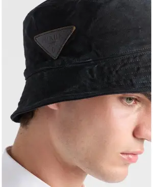Prada Cotton Bucket Hat