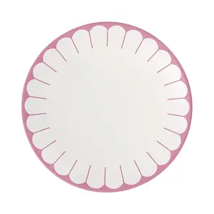 VILLEROY & BOCH Fleur Vert Salad Plate - Pink