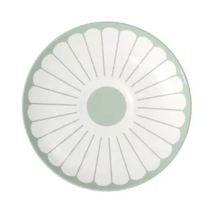 VILLEROY & BOCH Fleur Bleu Coffee Cup Saucer - Green