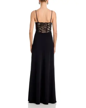 Black Halo Coressa Corset Gown