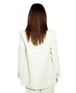 WAREHOUSE Runway Collarless Boxy Blazer