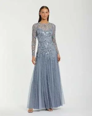 Mac Duggal Crewneck Evening Dresses