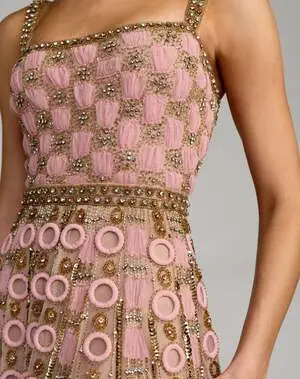 MAC DUGGAL COLLECTION Sleeveless Embellished A-line Gown