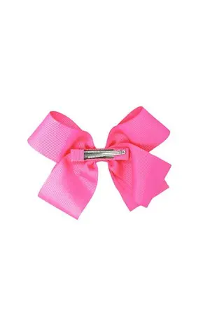 BITS & BOWS Xo Hair Bow - Hot Pink