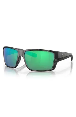 COSTA DEL MAR Reefton Pro 65mm Rectangular Sunglasses
