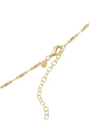 ATHRA LUXE Dolce Sole Puffy Pendant Necklace