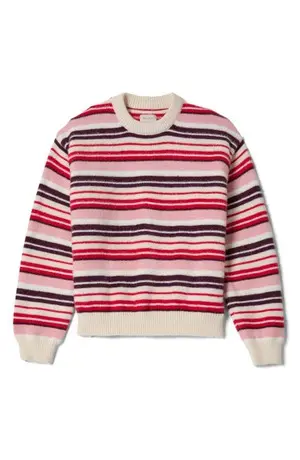 Brixton Striped Crewneck Sweater