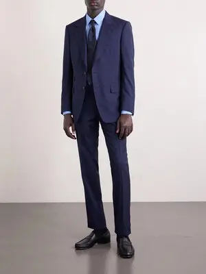 TOM FORD Cotton-poplin Shirt - Blue