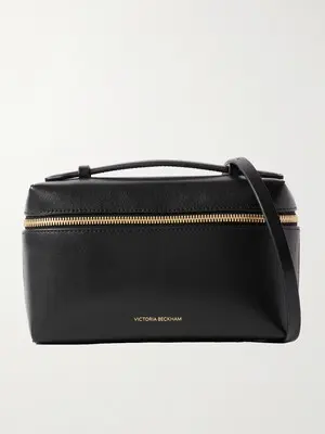 Victoria Beckham Vanity Leather Shoulder Bag - Black