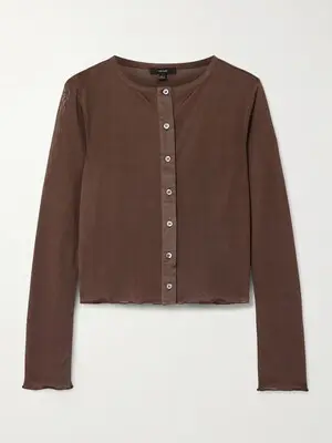 THE PARK Hazel Cardigan - Brown