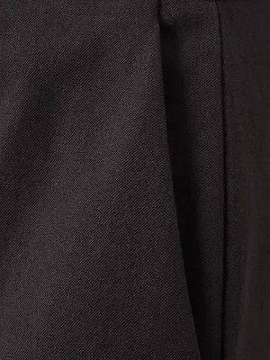 JOSEPH Tafira Stretch-gabardine Straight-leg Pants - Brown