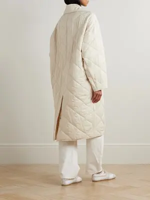JOSEPH Penny Quilted Shell Coat