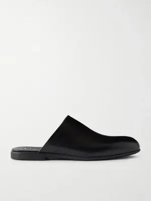 JIL SANDER Sabot Leather Mules