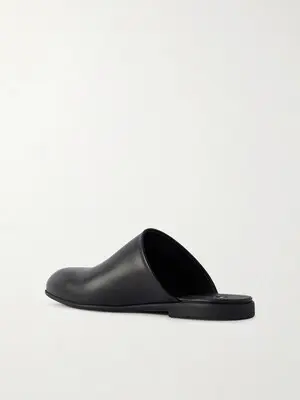 JIL SANDER Sabot Leather Mules