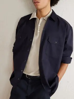 Brunello Cucinelli Suede Blouson Jacket - Neutrals