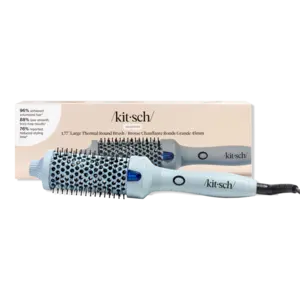 KITSCH Large Thermal Round Brush - Haze Blue