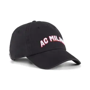 PUMA Ac Milan Ftblculture Adjustable Cap - Black