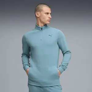 PUMA Cloudspun Quarter-zip Training Top - Blue