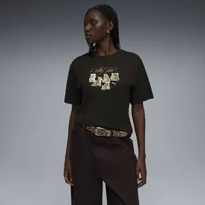 PUMA House Of Graphics Kitty Sticker Relaxed T-shirt