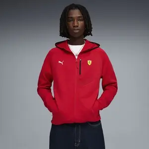 PUMA Scuderia Ferrari Hooded Jacket - Red