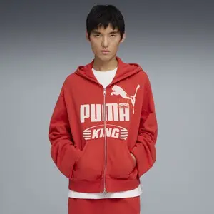 PUMA King Zip-up Hoodie - Red