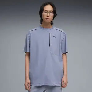 PUMA Tech Relaxed Pocket T-shirt - Gray