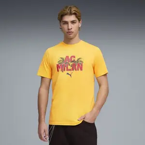 PUMA Ac Milan Ftblculture T-shirt - Yellow