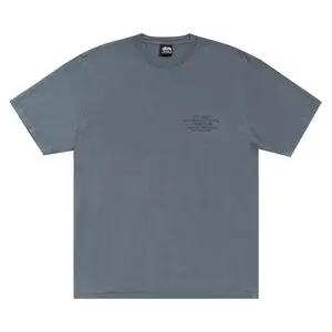 StÜssy International Design Pigment Dyed Tee - Blue