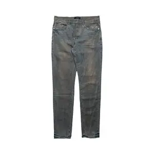 PURPLE BRAND Low Rise Skinny Leg Jeans - Grey